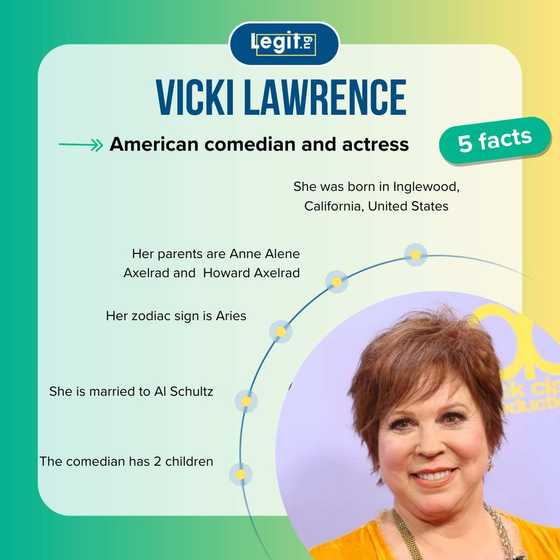 Vicki Lawrence's net worth: her background, career and earnings - Legit.ng