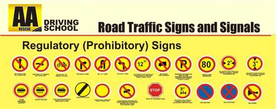 Guide on Nigerian traffic signs, road markings, and traffic light ...