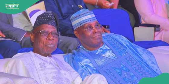 Atiku, Olusegun Obasanjo Meet in Abuja, Video Emerges - Legit.ng