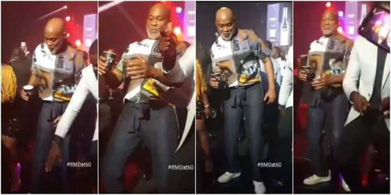 RMD @ 60: Actor Thrills Guests With Impressive Dance Steps As He ...