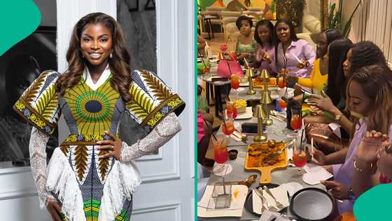 Prudent Gabriel Shows Off Bridesmaids for Her Wedding in Interesting ...