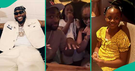 Davido's Daughter Hailey Shows Fun Side as She And Singer Recreate I'm ...