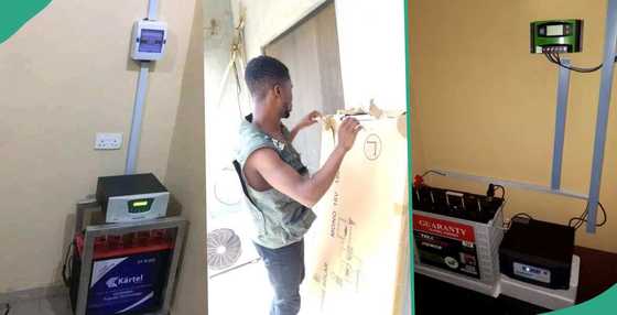 Electricity: Nigerian Man Installs Higher Solar-Powered Inverter in His ...