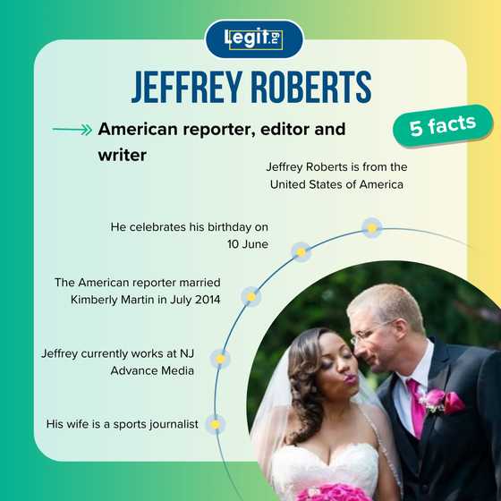 Who is Kimberly Martin’s husband? Meet Jeffrey Roberts? - Legit.ng