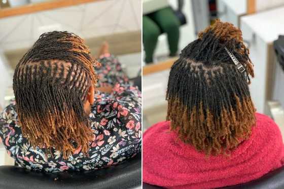 30 beginner short loc styles for women that are simple but stylish ...