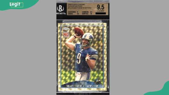 30 most expensive football cards in NFL history ranked by value - Legit.ng