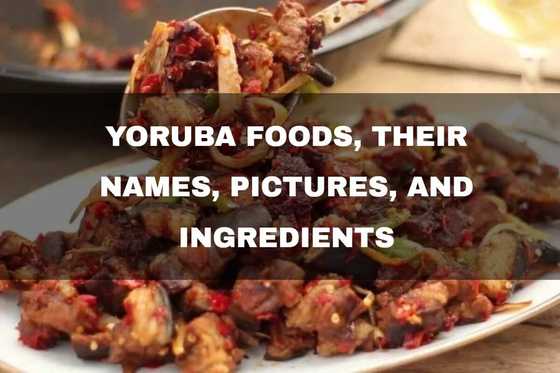 Top 10 Yoruba foods, their names, pictures, and ingredients - Legit.ng