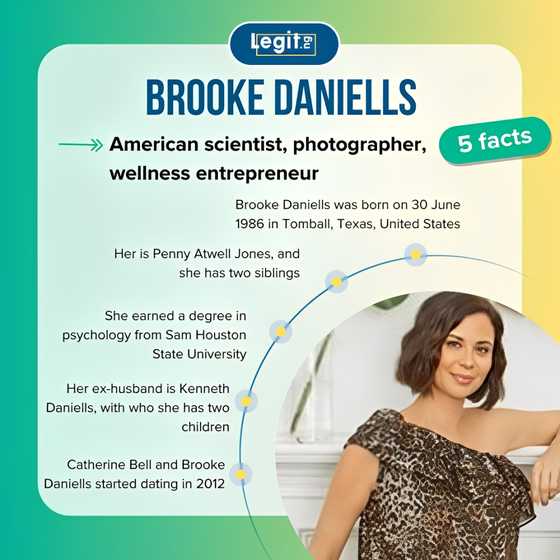 Catherine Bell's partner, Brooke Daniels, and their complete ...