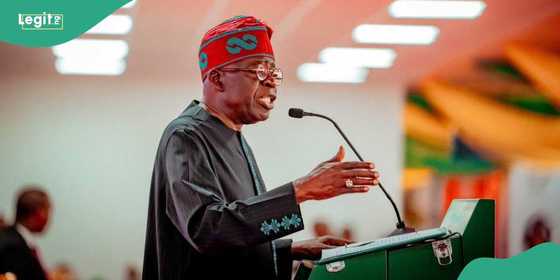 Tinubu Misses Steps, Falls at Eagle Square, Video Trends - Legit.ng