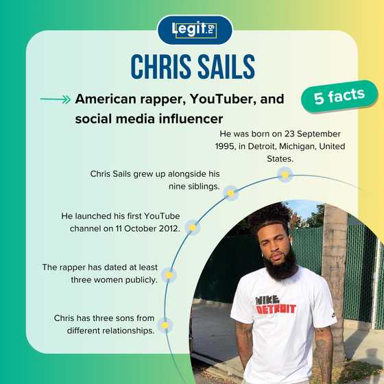 Chris Sails’ biography: Age, height, birthday, Queen Naija - Legit.ng