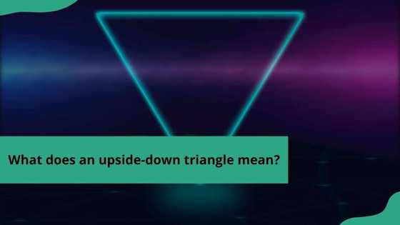 What does an upside-down triangle mean? The story behind the symbol ...