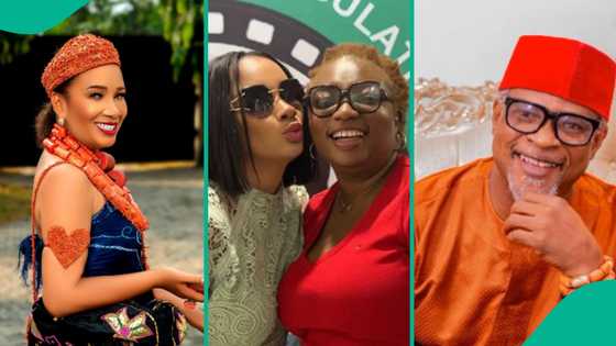 Ibinabo Fiberesima Posts Photos with Baby Daddy Fred Amata Days after ...