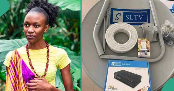SLTV: Nigerian Lady Dumps DSTV, Displays List of 56 Channels on Cheaper ...
