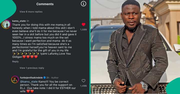 Funke Akindele: Skit Maker Kamo State's Touching Post to Actress For Featuring in His Content ...