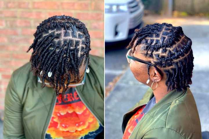 30 beginner short loc styles for women that are simple but stylish ...