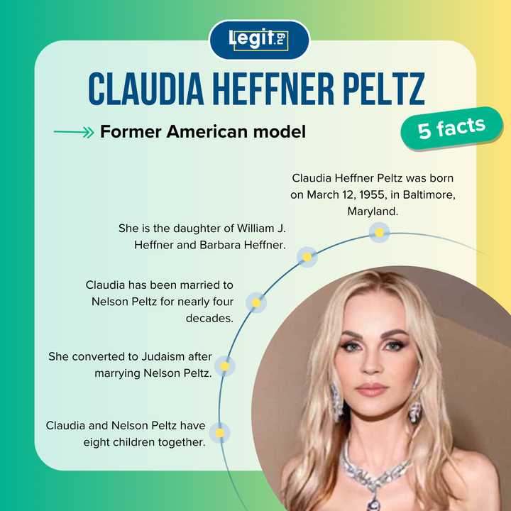 Claudia Heffner Peltz’s biography: who is Nelson Peltz's wife? - Legit.ng