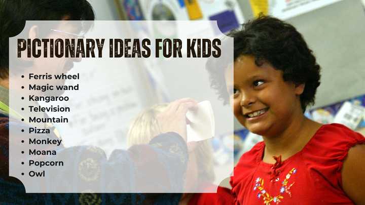 490+ Pictionary ideas: easy, medium and hard ideas for every category ...