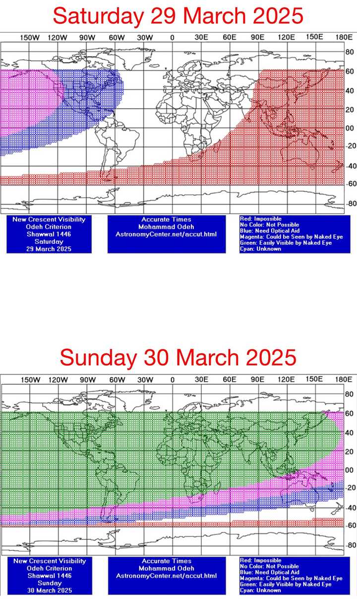 Nigerian Provides Detailed Guidance on Crescent Sighting for 2025 with ...