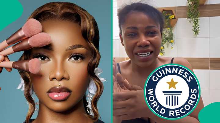 Guinness World Record Recognises Tacha Akide for Breaking 2 Records in ...