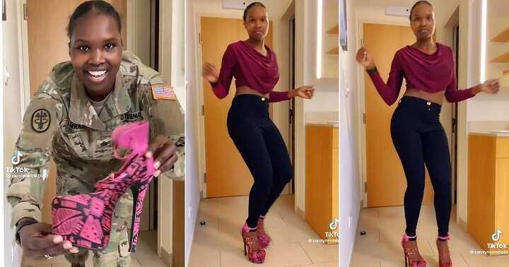 "From Soldier to Hot Baddie": Pretty Army Lady with Cute Smile ...