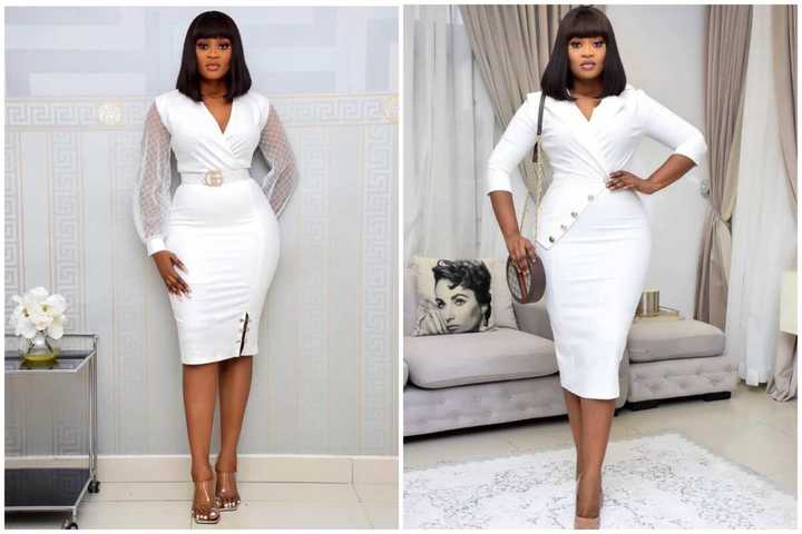 Classy corporate gown styles: Go to the office with style - Legit.ng