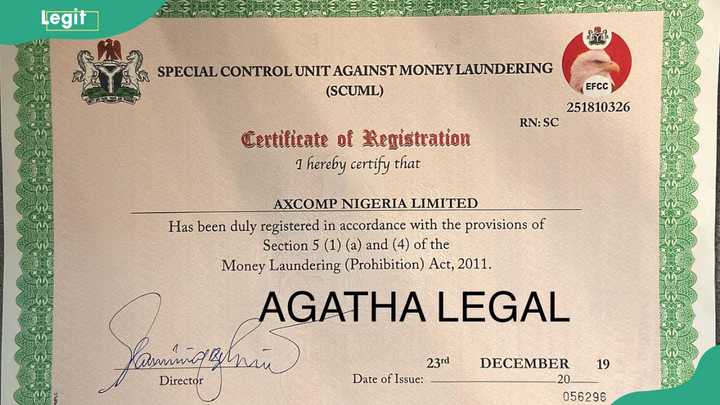 SCUML registration: how to register and get your certificate - Legit.ng