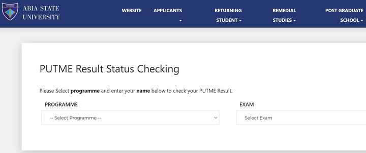 Abia State University portal: How to apply, check admission result ...