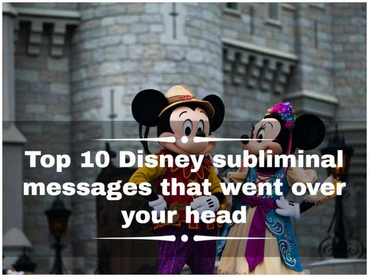 Top 10 Disney subliminal messages that went over your head - Legit.ng