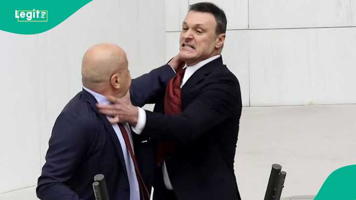 Major Brawl Erupts in Turkish Parliament, Lawmakers Trade Punches as ...