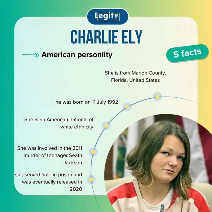 Where is Charlie Ely now? Latest updates since her release - Legit.ng
