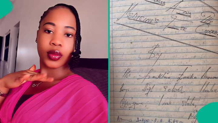 Lady Who Found Her Father's 1981 Notebook Displays His Handwriting: "So ...