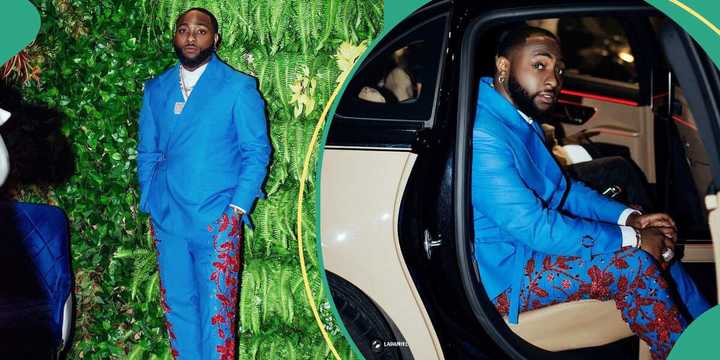“The Details Are Timeless”: Fans React to Davido’s Outfit for Show in ...