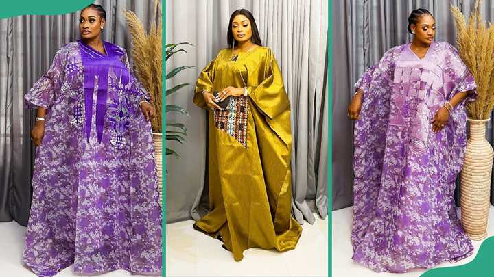 60+ fashionable Bubu styles with Ankara for stylish ladies - Legit.ng