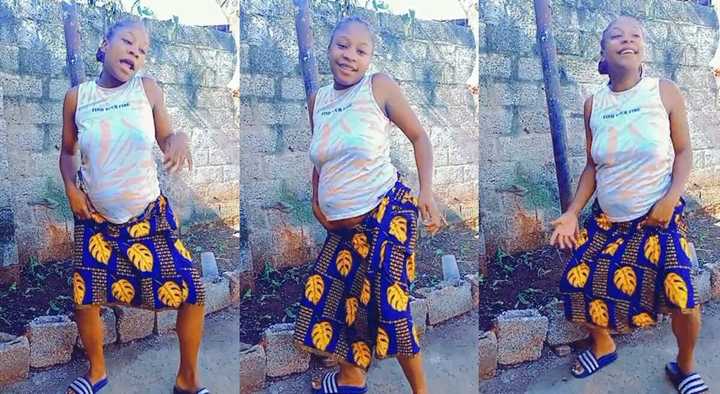 "Excellent Moves": Excited Pregnant Woman in Native Wrapper Dances With ...