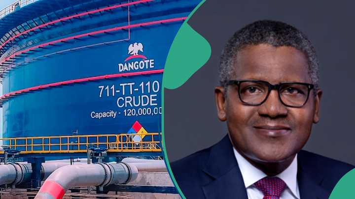 Dangote Refinery Consumes 13% of Nigeria’s Crude Supply as NNPC Swaps Country's Oil For Loan ...