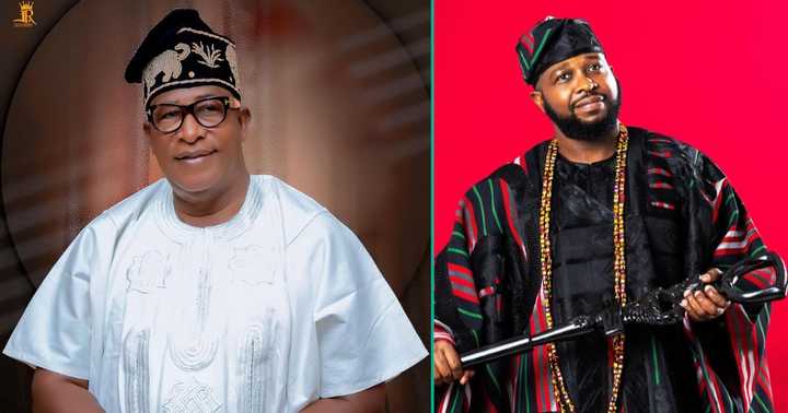 Oga Bello Sweetly Celebrates His First Son As He Clocks 50, Femi ...