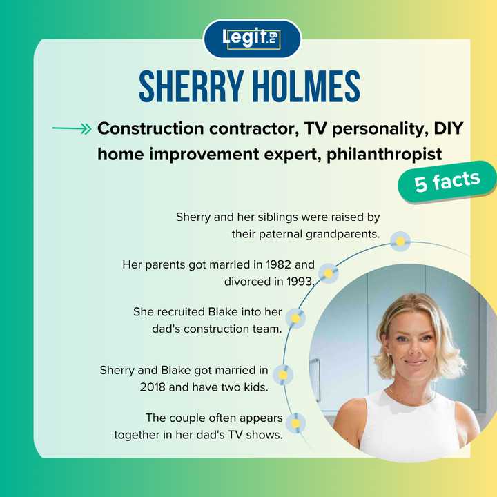 How Sherry Holmes balances career, family, and her passion for building ...