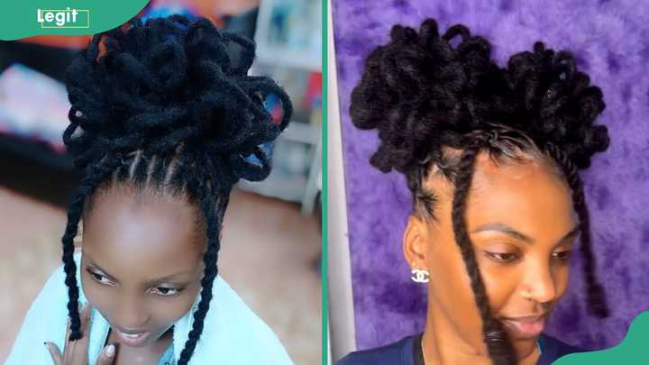 24+ updo loc styles for long, medium or short hair you must try soon ...