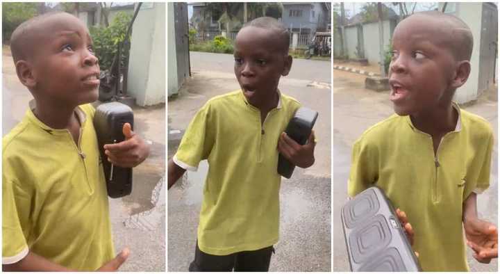 "Omo, See Talent": Nigerian Boy Who Raps Like Tupac Shakur Makes People ...