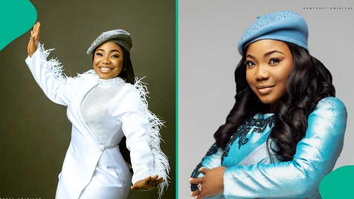 Mercy Chinwo Marks 34th Birthday In Gorgeous Brown Dress, Husband ...