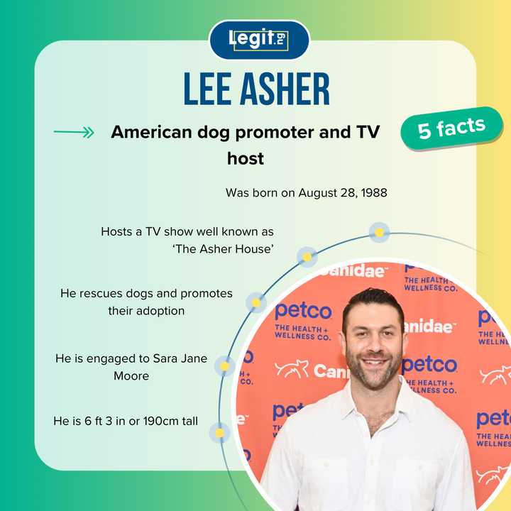 Does Lee Asher have a wife? A look at his relationships - Legit.ng