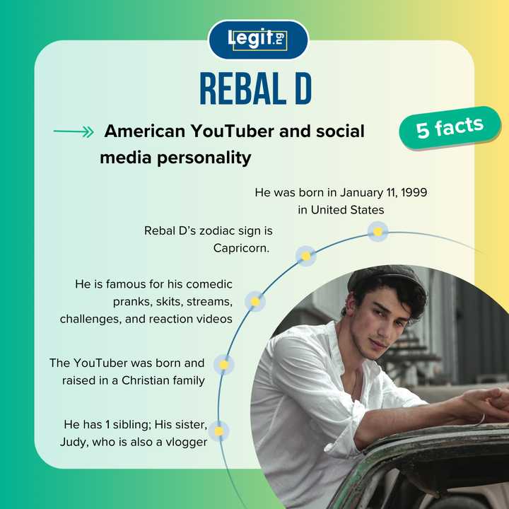 Rebal D’s biography: Exploring the YouTuber's ethnicity, net worth and ...