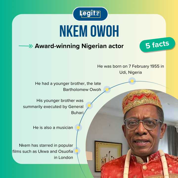 Nkem Owoh bio: his life, family and remarkable acting journey - Legit.ng