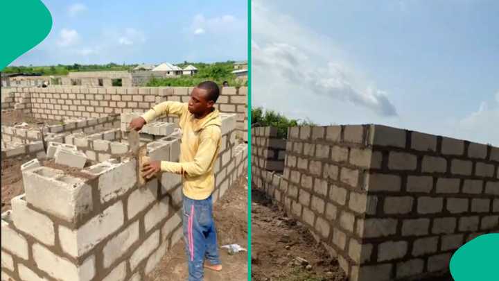 Successful Man Shows How He Built His House From Beginning To End ...