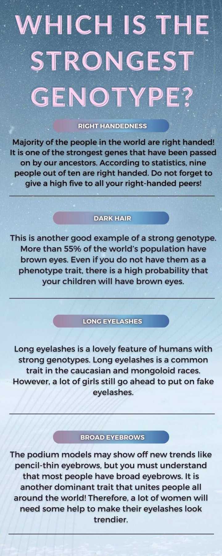Which is the strongest genotype? Top 10 strongest genes - Legit.ng