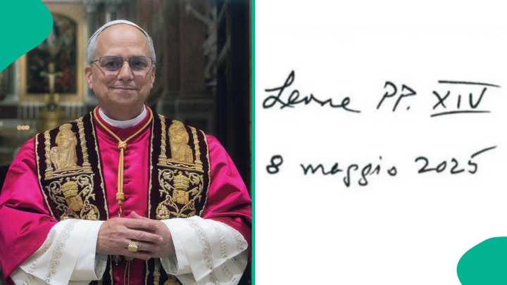 Pope Leo’s Official Portrait and Signature Released, Showing Powerful ...