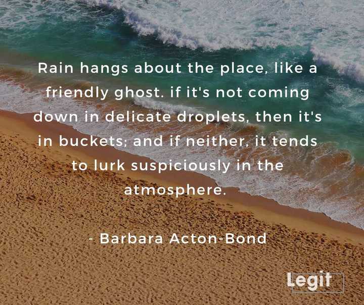 35 beautiful rain quotes for every kind of mood you could be in - Legit.ng