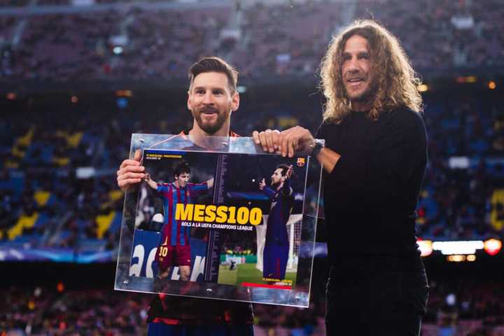 Lionel Messi: Puyol counts himself lucky to play against Argentine at ...