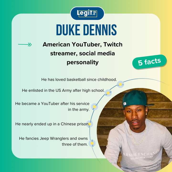 Duke Dennis' bio: age, height, real name, net worth, where is he from ...