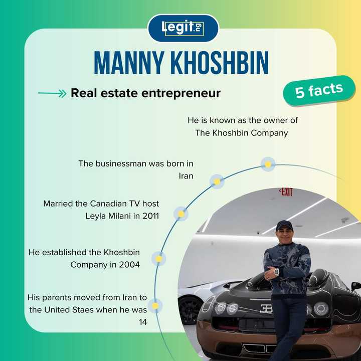 Manny Khoshbin's net worth, age, height, house, how did he get so rich ...